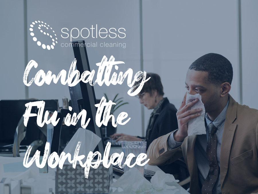 Cleaning Killer Flu Off of Office Desks